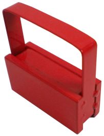 Apex Magnets | 20 lb Handheld Magnet With Rubber Coated Handle