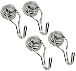 Apex Magnets | 4 Swivel Hook Magnets - Neodymium Magnet