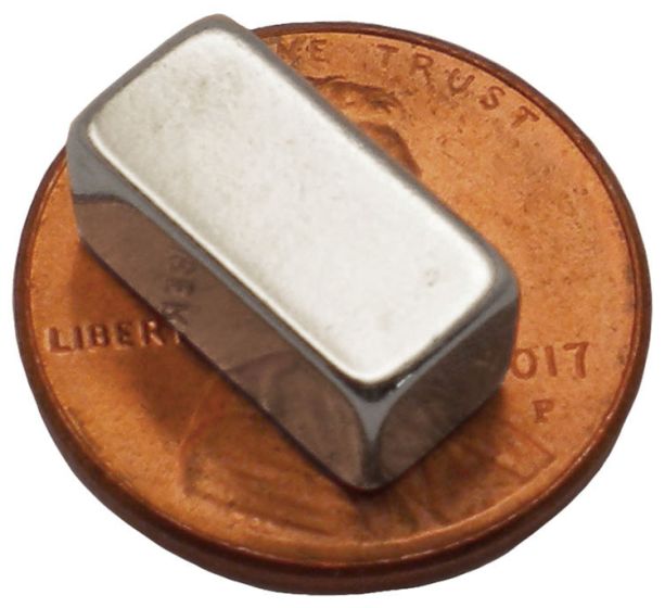 Apex Magnets | 1/2" x 1/4" x 1/4" Blocks - Neodymium Magnet